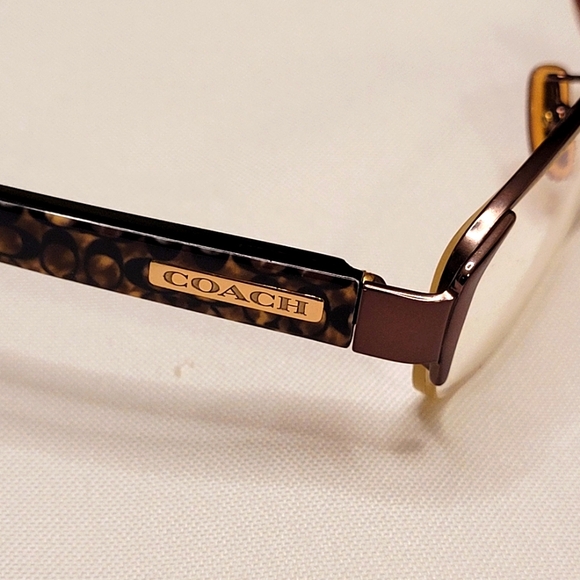 Coach | Other | Coach Eyeglass Frames Only Hc 553 Eulalia Gun Metal ...